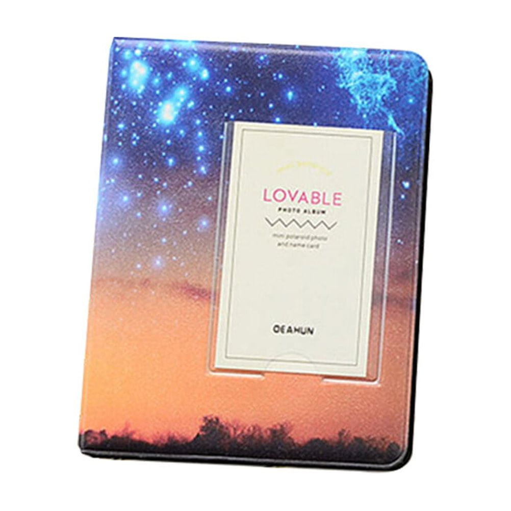 64 Pockets Shining Star Sky Photo Album Holder Candy Color Album for 3 ...