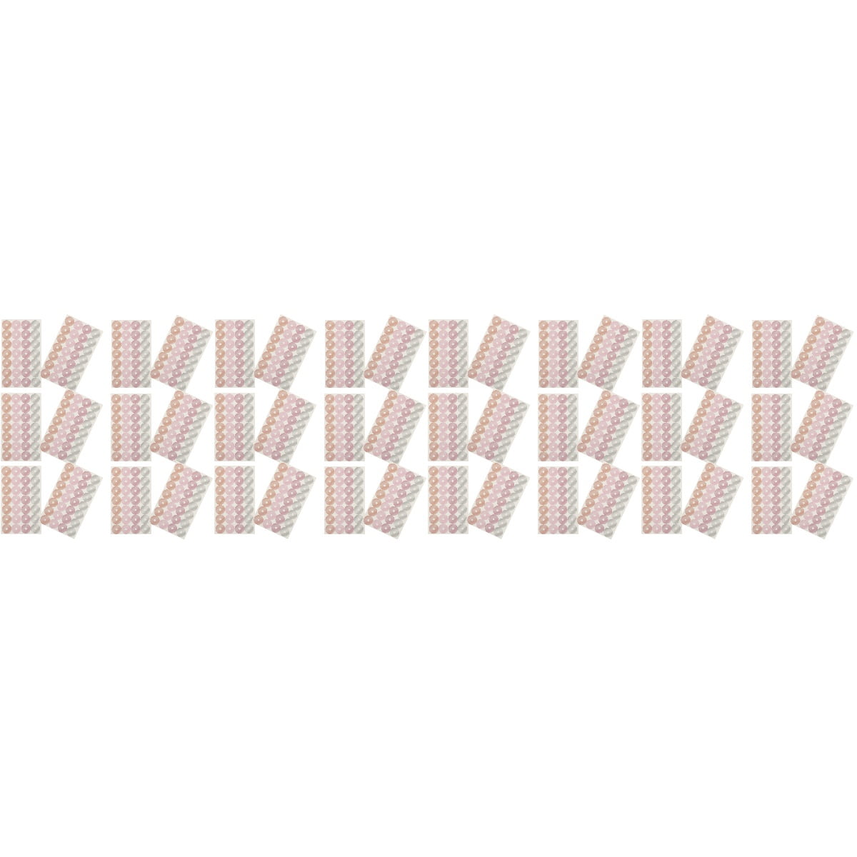 64 Sheets of Hole Punch Reinforcement Stickers Decorative Loose-leaf ...