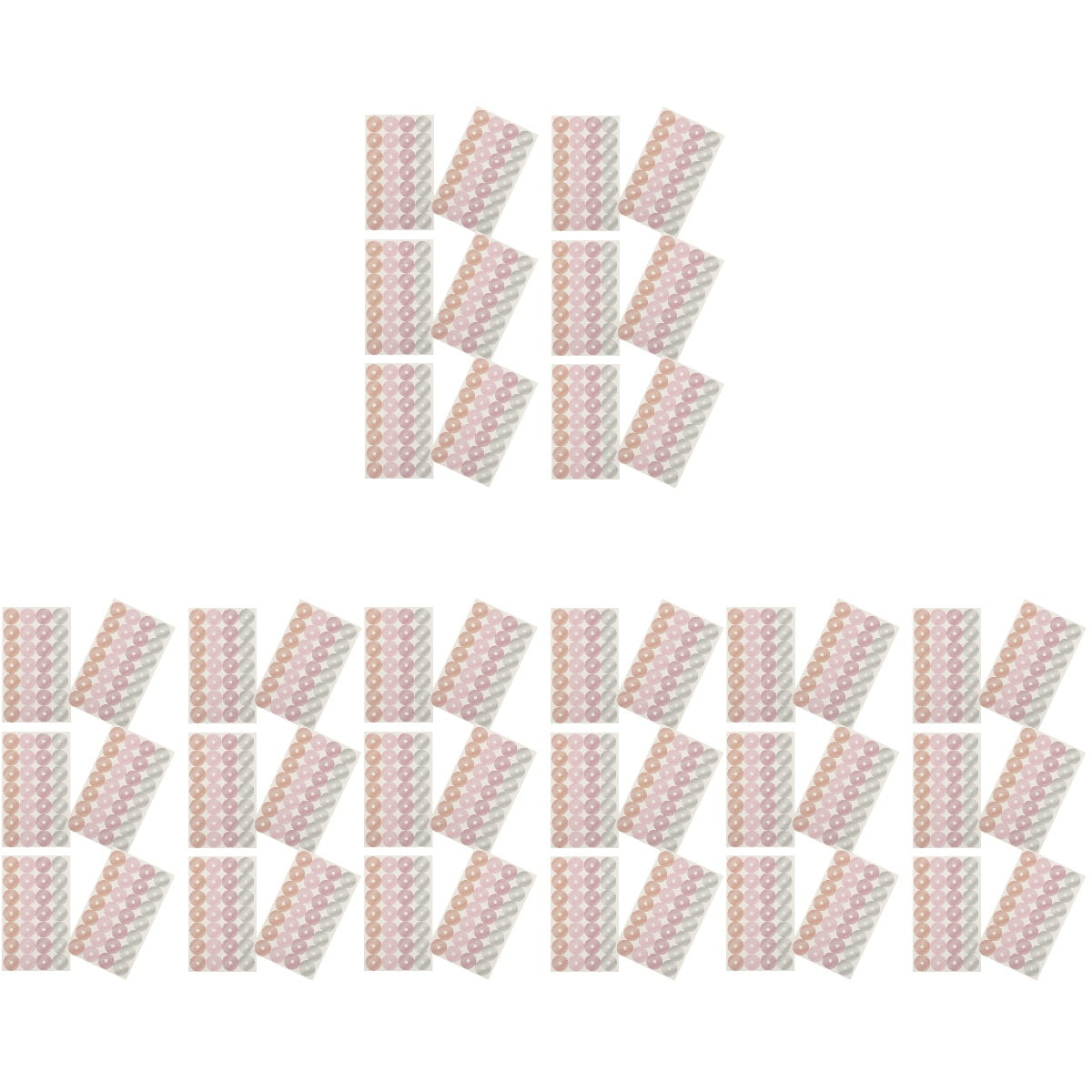 64 Sheets of Hole Reinforcement Stickers Binder Paper Hole Ring ...