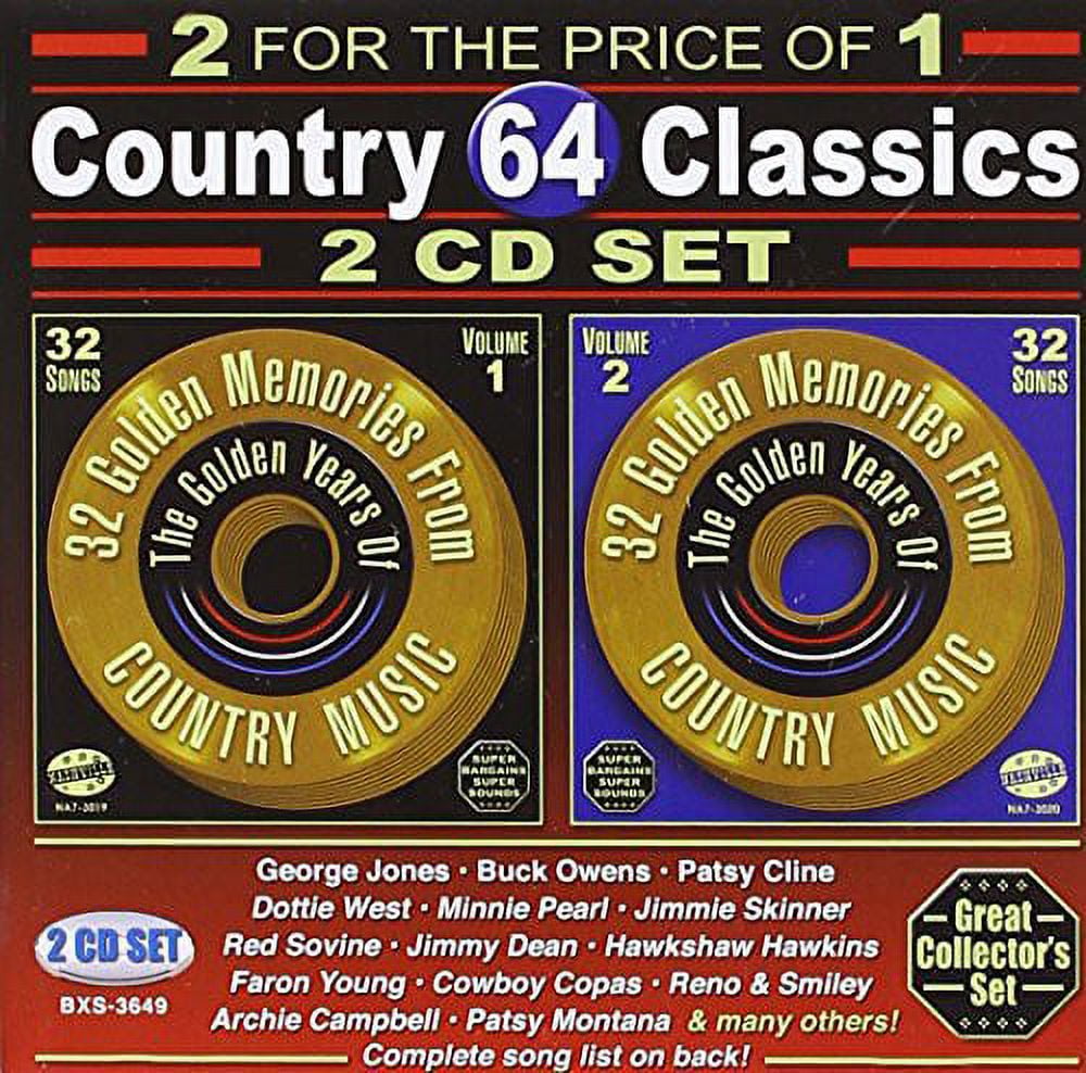 Various Artists - 64 Songs: Country Classics / Various - Music ...