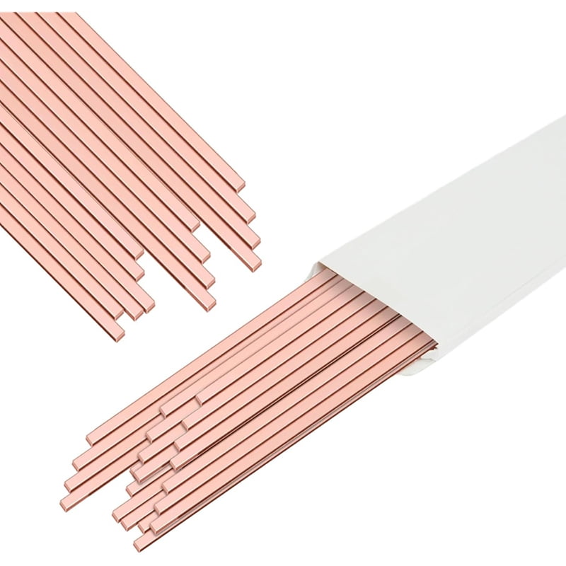 64 Sticks Brazing Rods Solder Copper Phosphor Welding Rods for Cold ...
