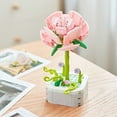 64 Styles Rose Flower Building Block Flower Eternal Bouquet Prickly ...