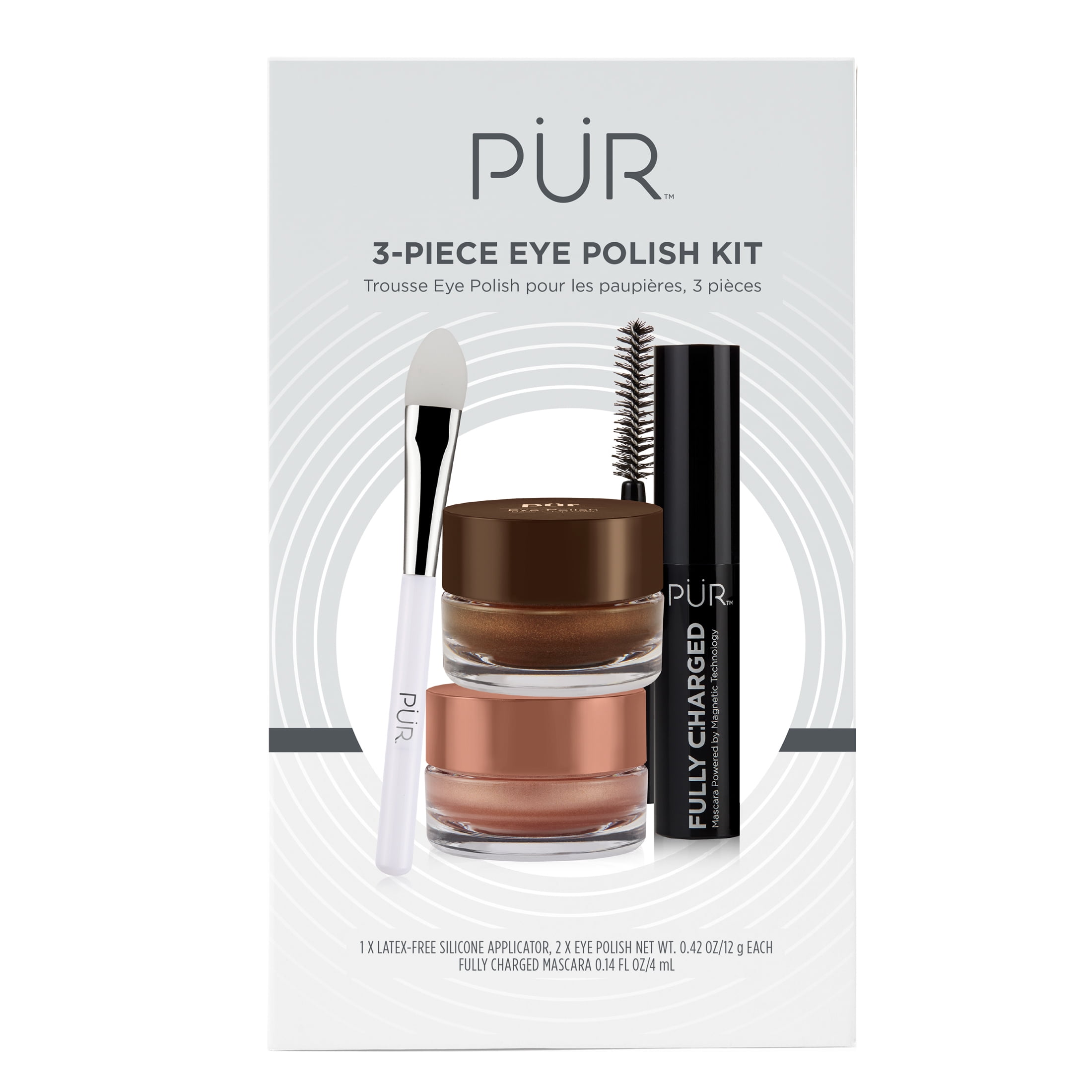 ($64 Value) Pur Beauty Eye Polish Makeup, Eyeshadow and Mascara, 3 ...