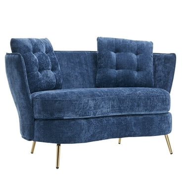 88.58" Modern loveseat Sofas Living Room,Couches Love Seat with Wood ...