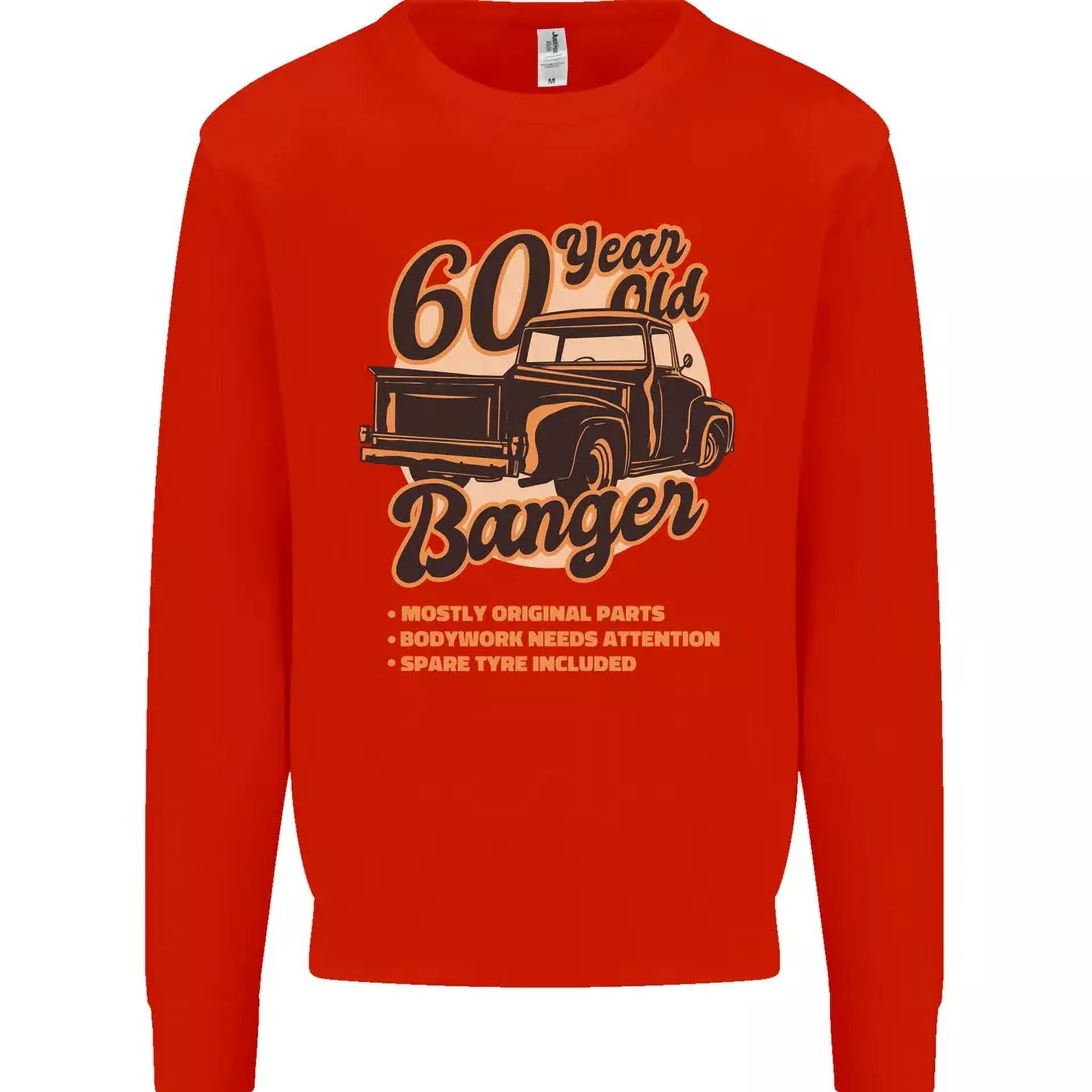 64 Year Old Banger Birthday 60th Year Old Mens Sweatshirt Jumper ...