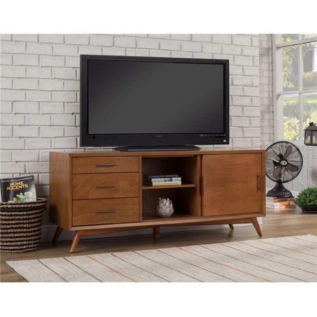 64 in. Flair Acorn Mid Century Mod TV Console - Walmart.com