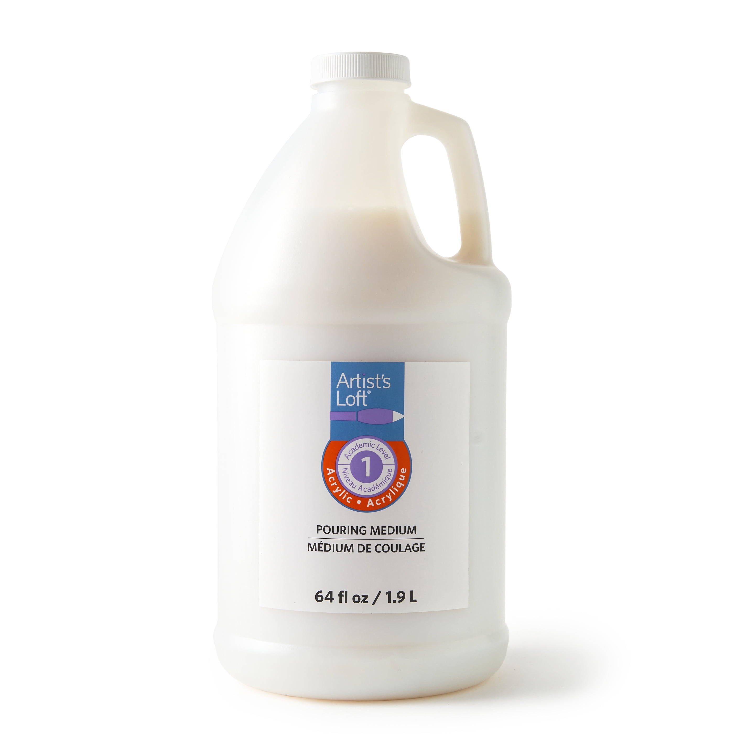 Artist's Loft 64 oz. Glossy, Transparent Pouring Medium - Thins Acrylic ...