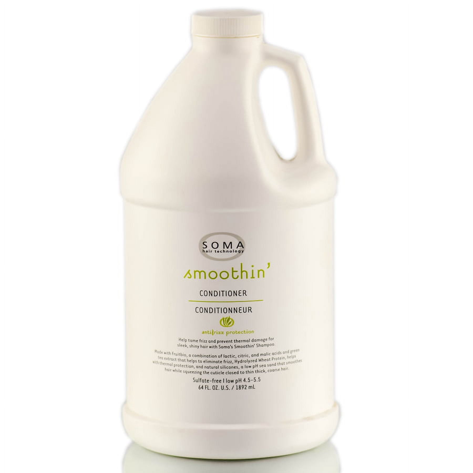 64 oz / half gallon , Soma Smoothin' Conditioner Hair Scalp, Pack of 1 ...