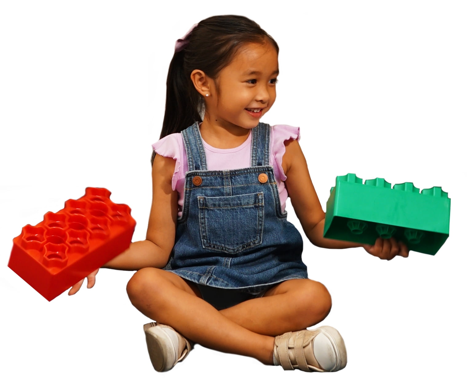 64 pc Jumbo Blocks Set - 8" Large Building Blocks - ADD-ON Kit for ...