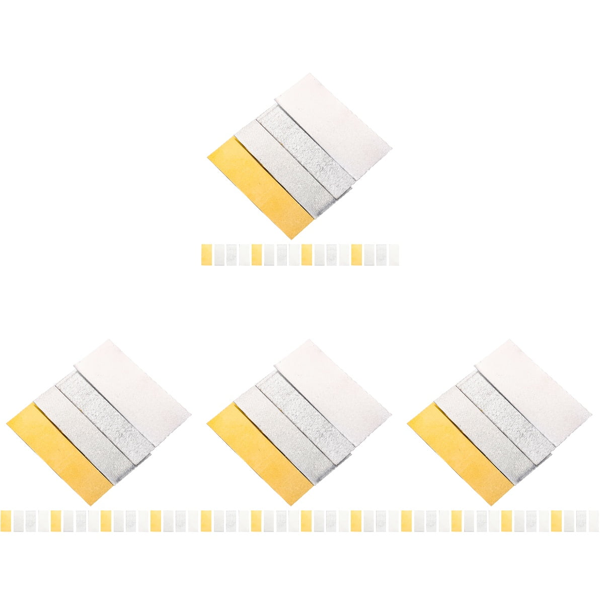 64 pcs Zinc Copper Electrode Strips Electrode Materials Fruit Battery ...