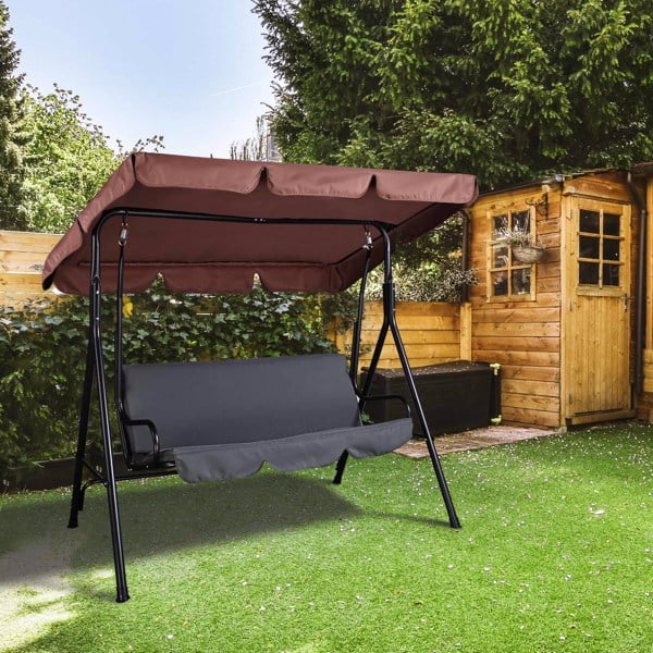 64'' x 47'' UV and Water Resistant Swivel Canopy Replacement Waterproof ...