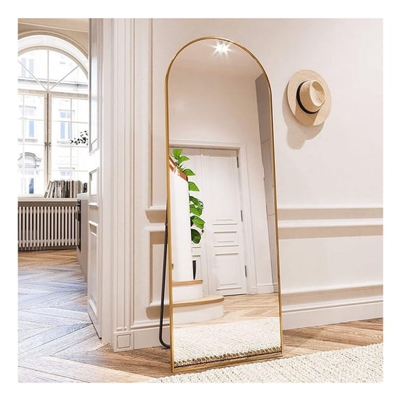 64"x21" Arched Full Length Mirror Free Standing Leaning Hanging Mounted ...