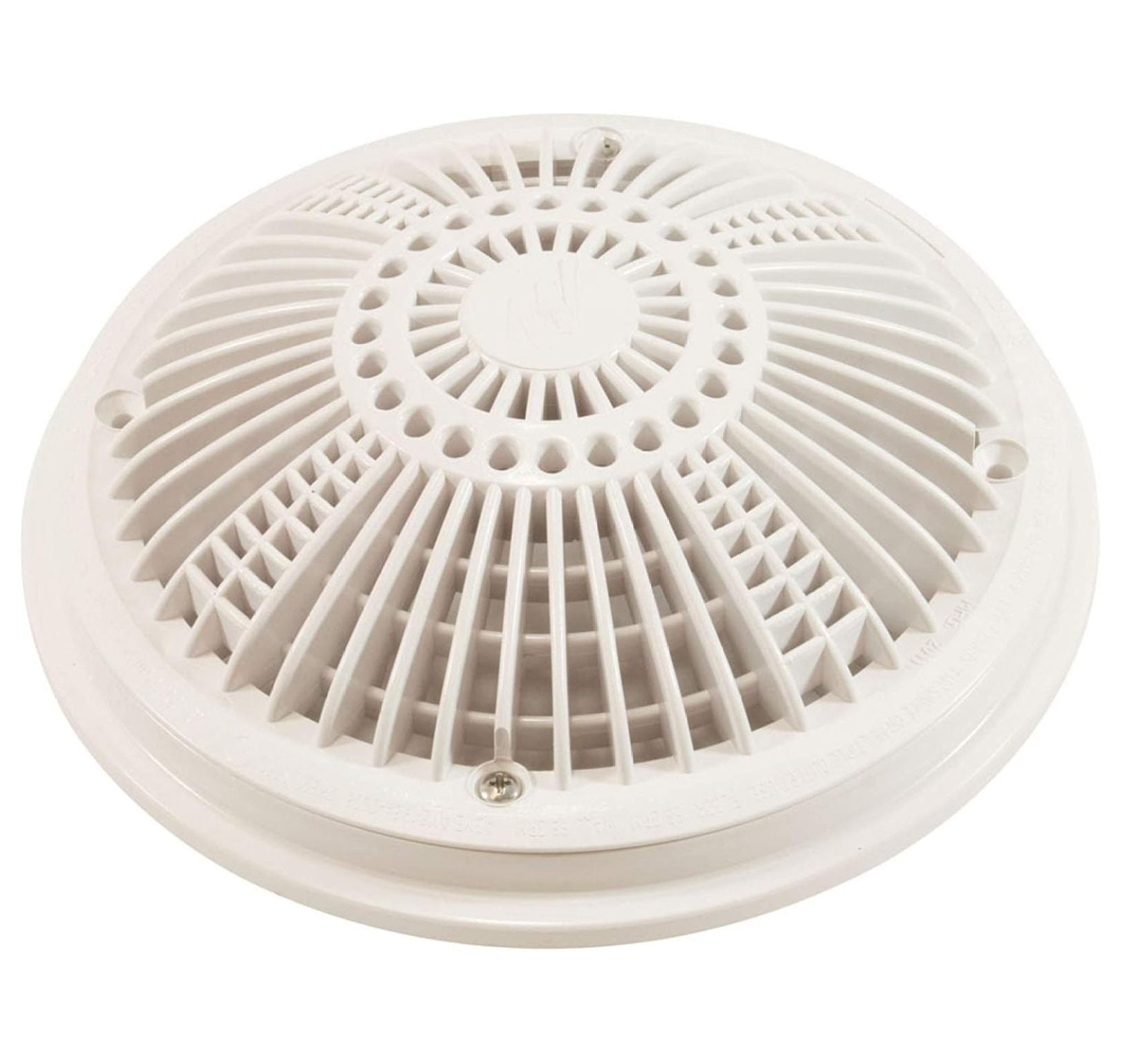 640-1800 V 8" Tru Flo Drain Cover and Frame 6401800V - Walmart.com