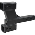 64089 Trailer Dual Hitch Extender with 2-inch & 6-inch Riser/Drop, 2 ...