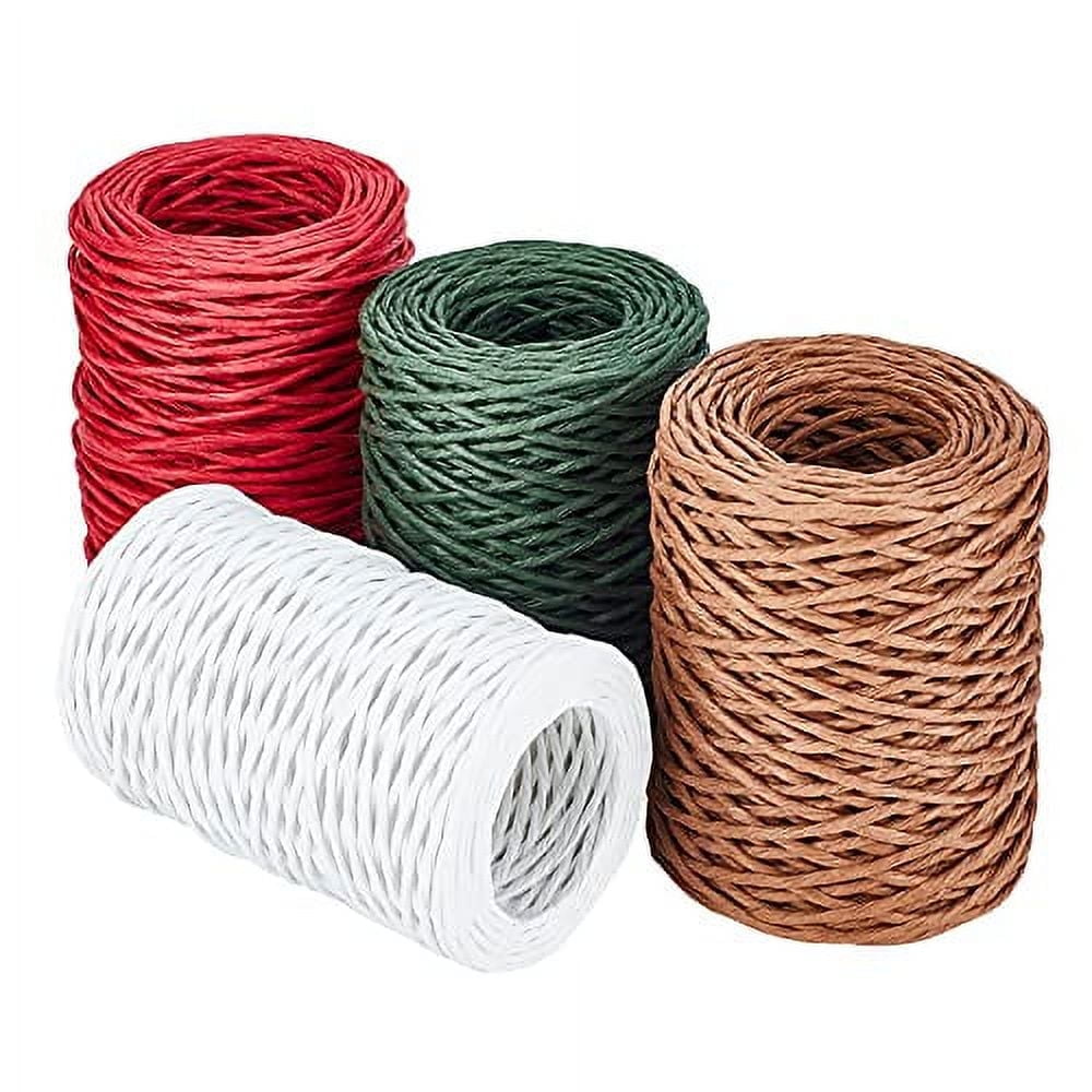 640ft Floral Wire 4 Color Bind Wire Wrap Twine 2mm Rustic Vine Wrapping ...