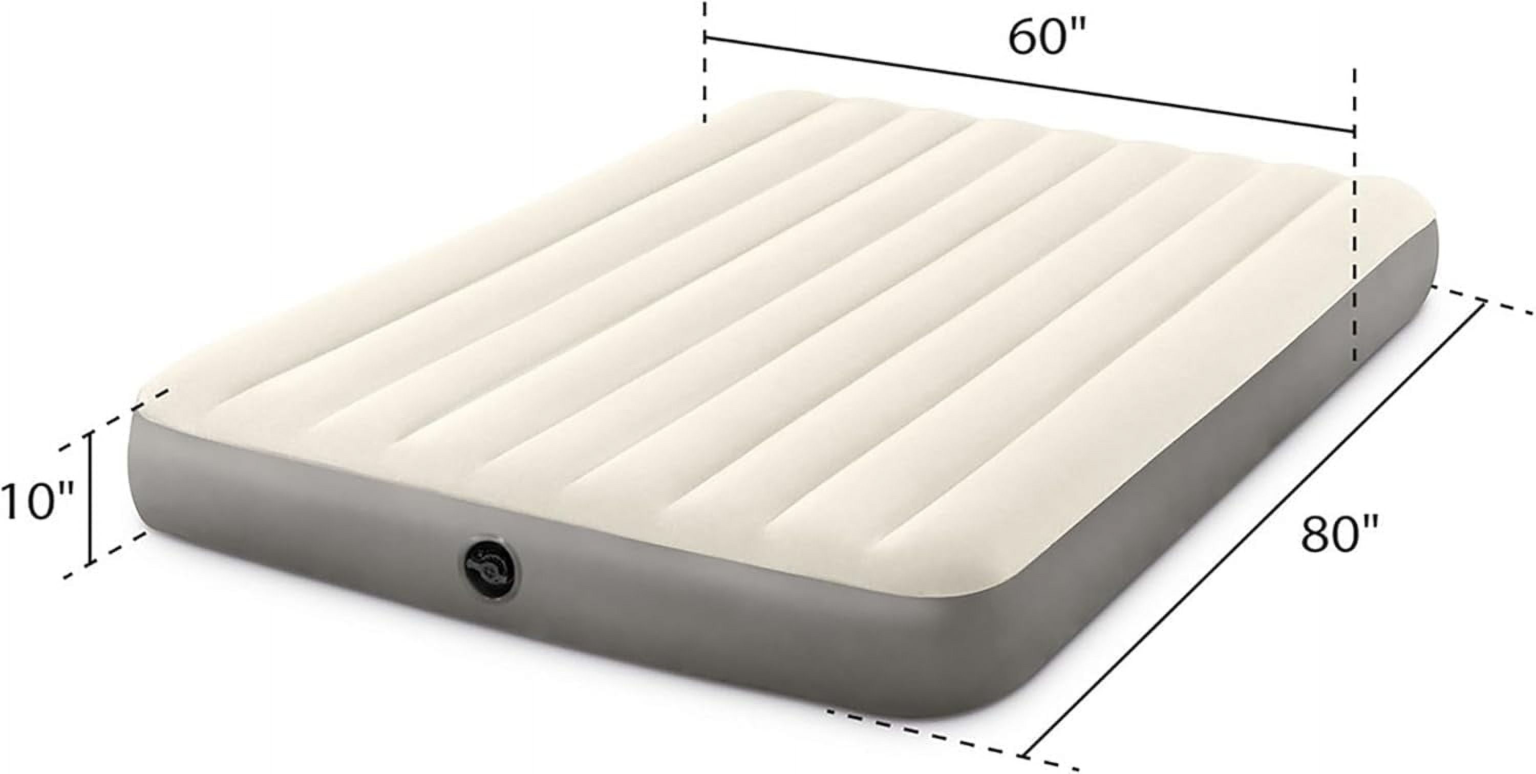 64103E Dura-Beam Standard Single-High Air Mattress: Fiber-Tech - Queen ...