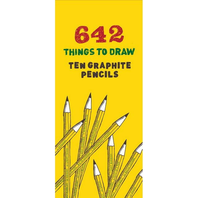 642 Things: 642 Things to Draw Graphite Pencils (Kit) - Walmart.com