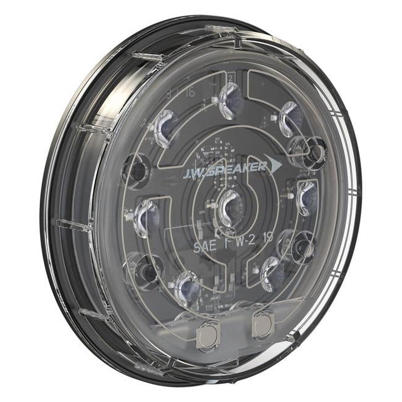 642101 234 Series 12 & 24V Blue Round Flasher - Walmart.com