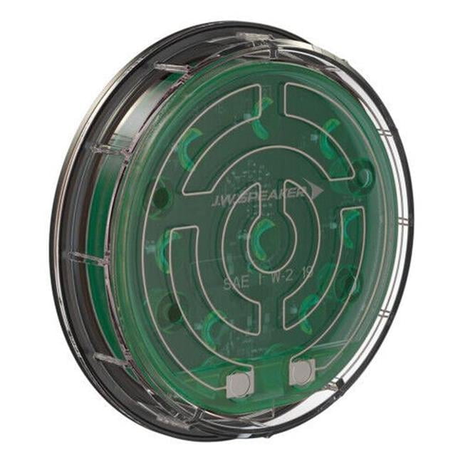 642111 12-24V Round Flasher Tail Light, Green - Walmart.com