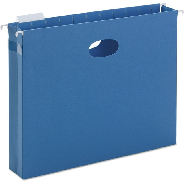 64250 2-Inch Capacity Closed Side Flexible Hanging File Pockets Letter ...