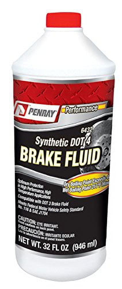 6432 Synthetic DOT 4 Brake Fluid - 32-Ounce Bottle - Walmart.com