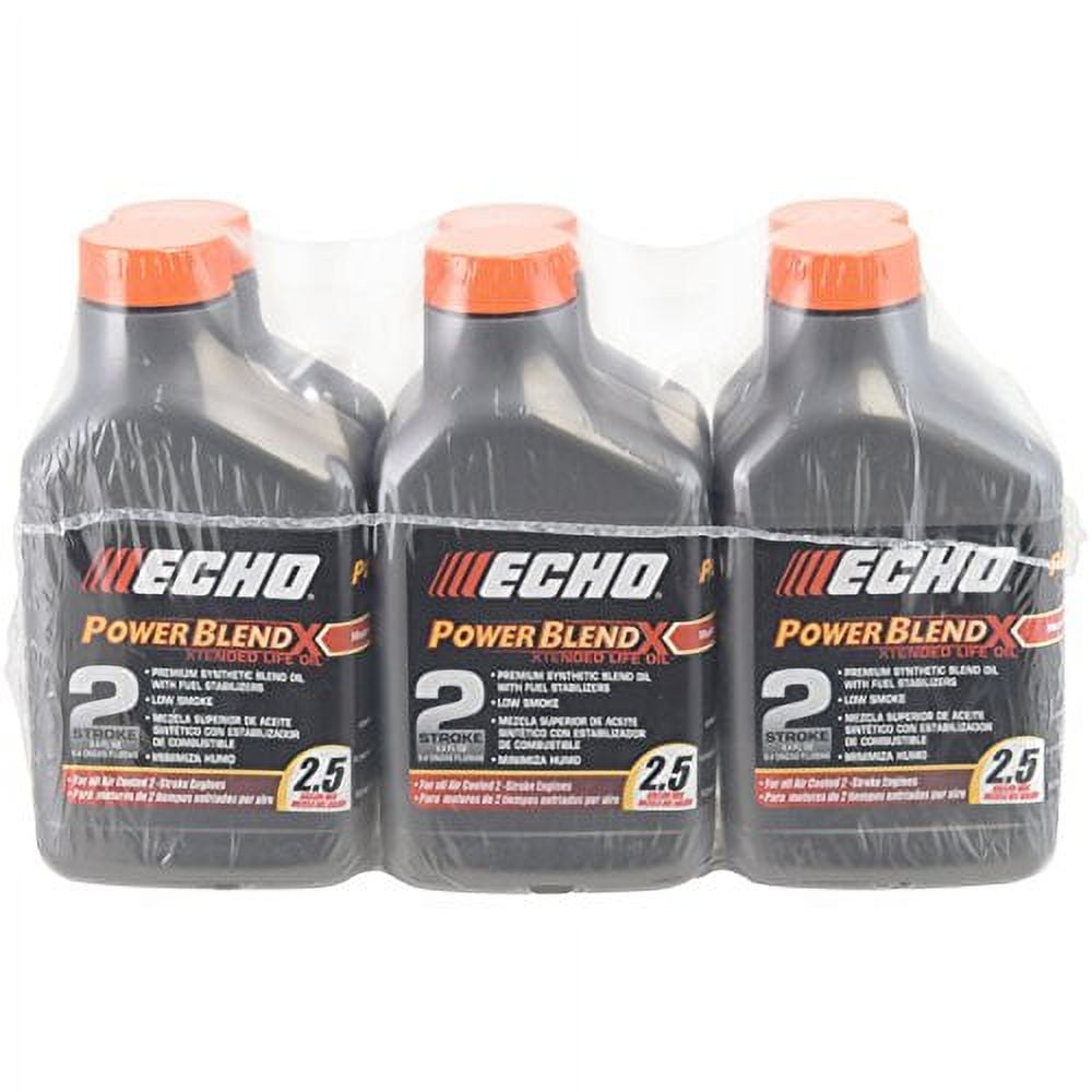 6450025 Power Blend Xtended 2 Stroke Oil Mix For 2.5 Gallon (50:1) 6 ...