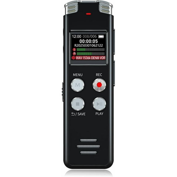 64B Diital Voice Recorder with Playback: Voice Activated Recorders for ...