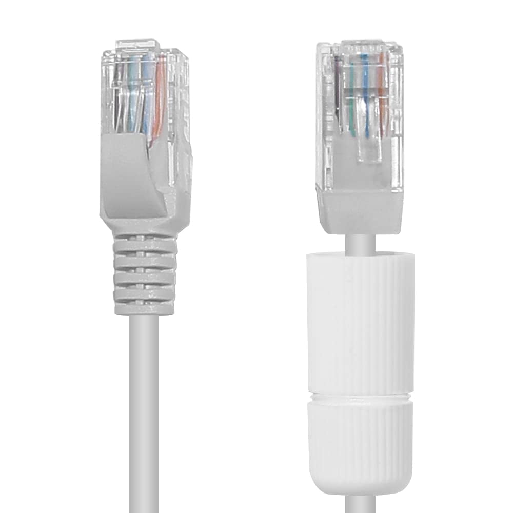 64Ft Cat5e PoE Ethernet Cable,Network Cable with RJ45 Waterproof ...