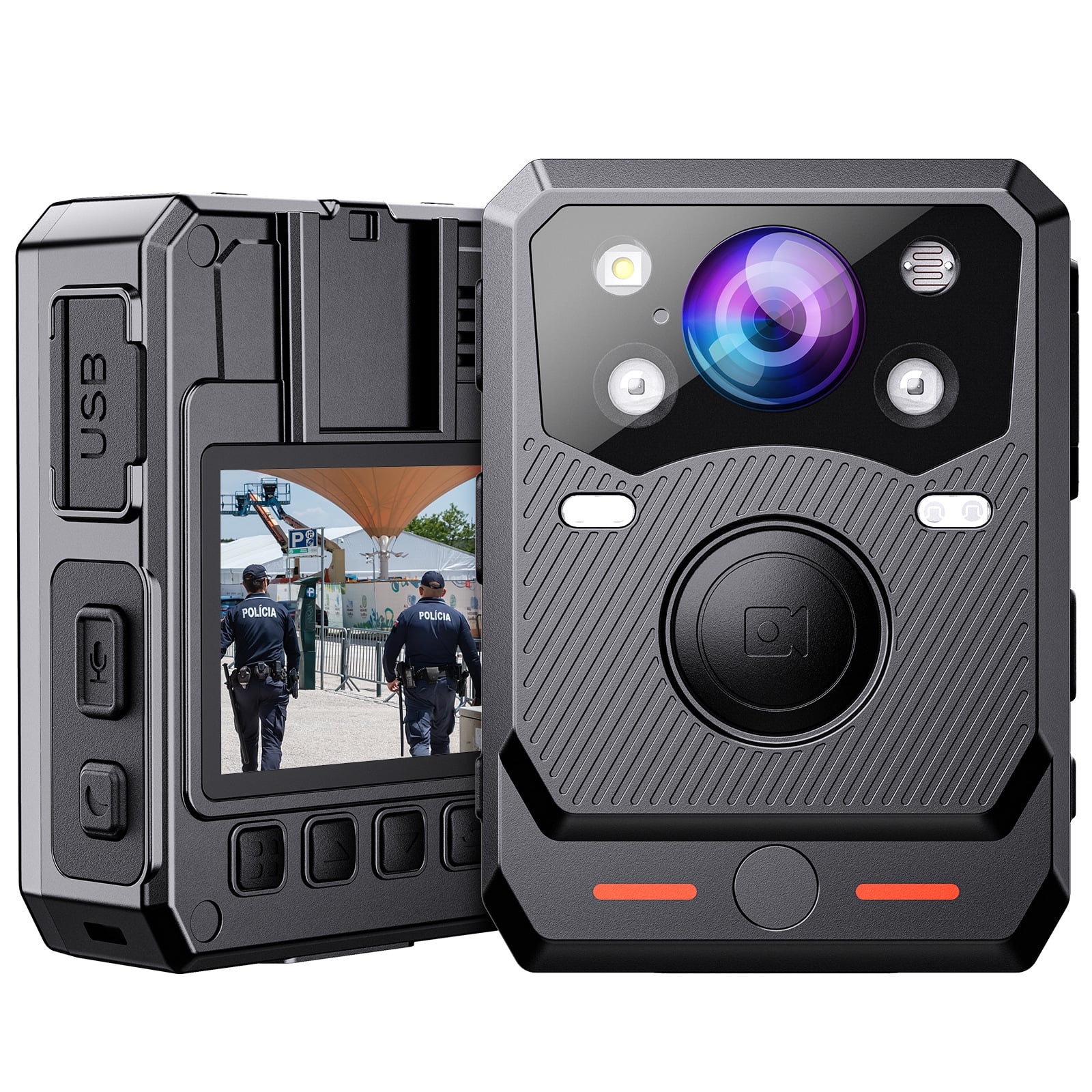 64GB/128GB B20 Body Camera Full 1080p Police Body Camera Removable ...