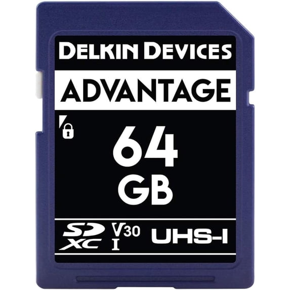 64GB Advantage SDXC Memory Card UHS-I (U3/V30) - High Speed SD Card ...
