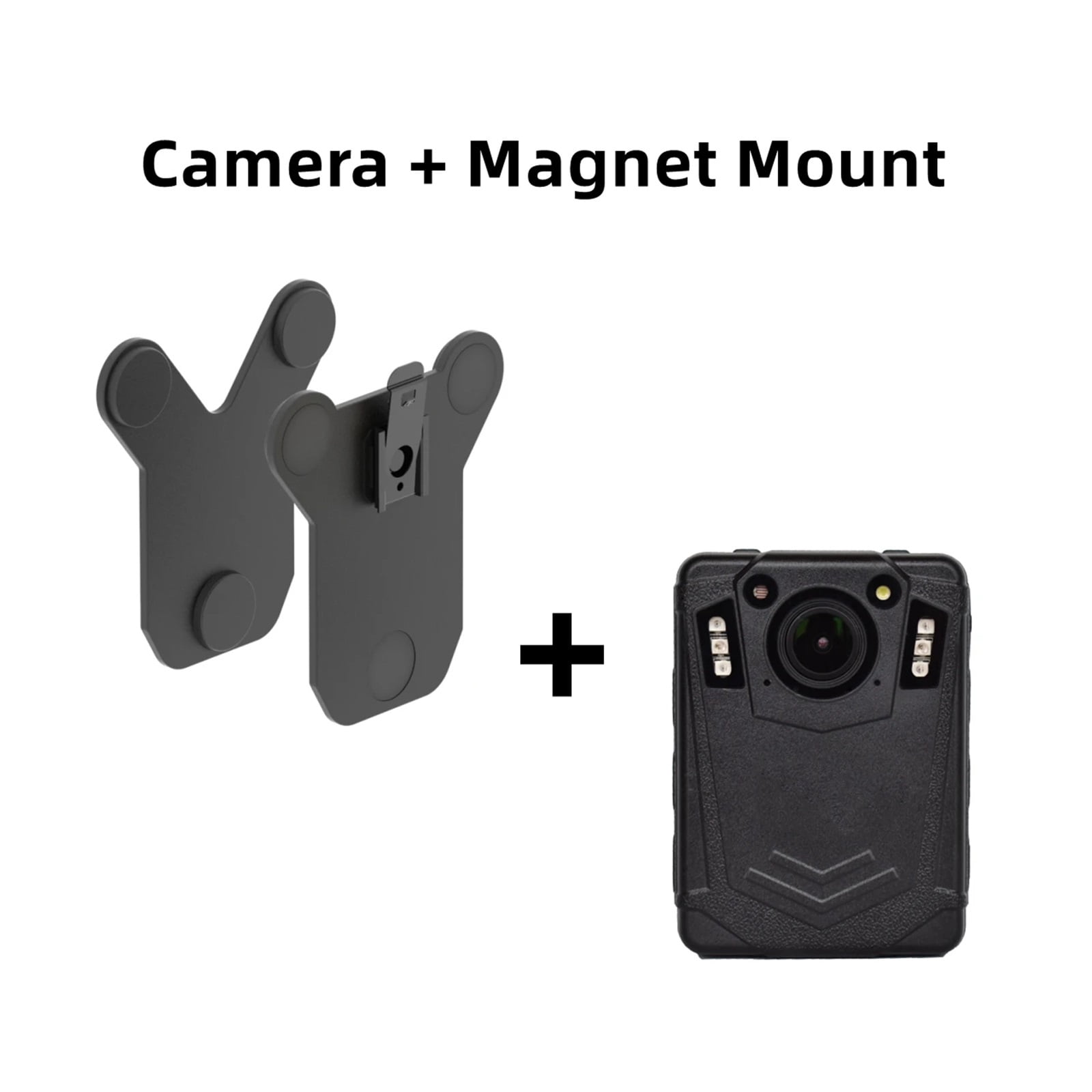 64GB Body Camera S204 Night Vision 1296P 2K HD Police Bodycam Loop ...