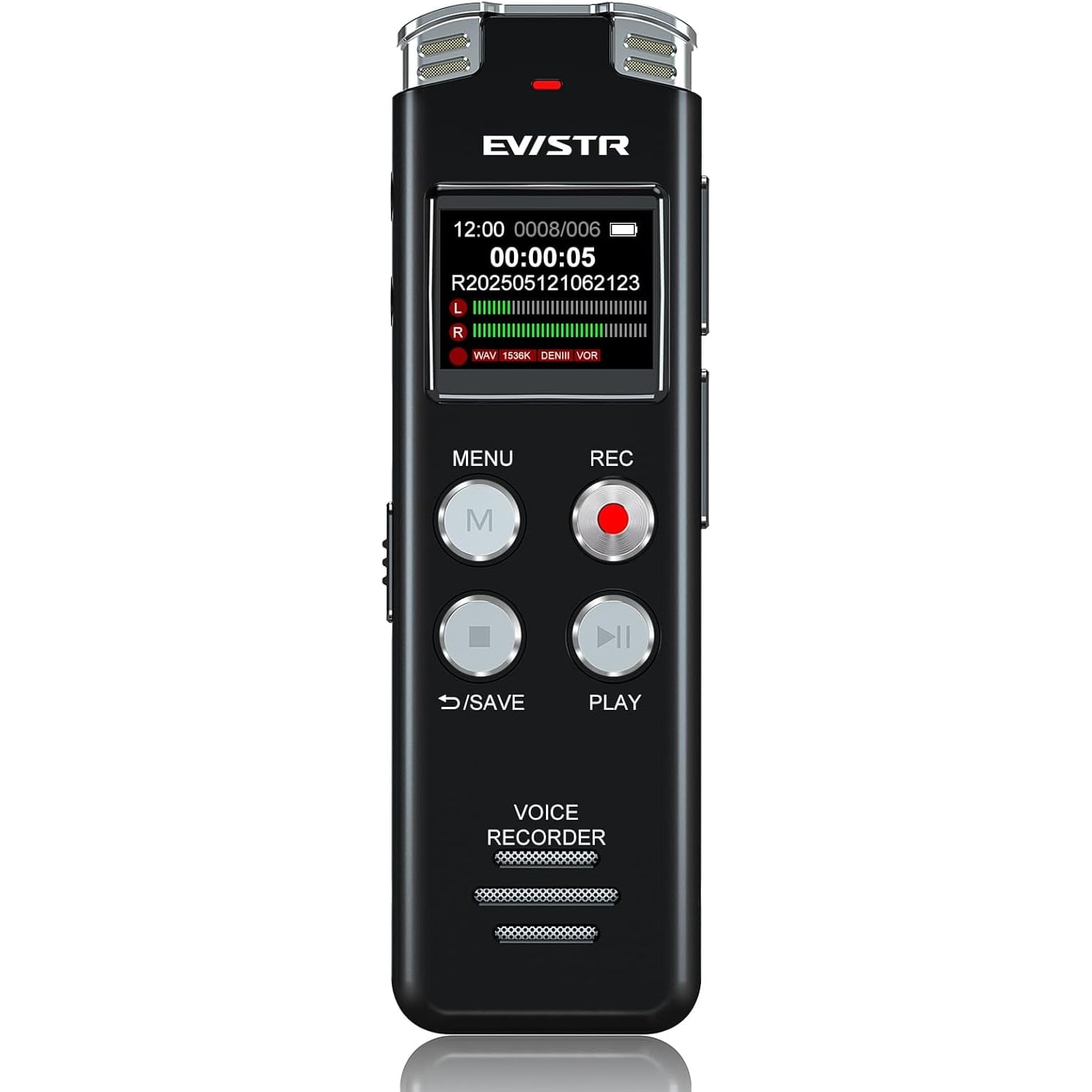 64GB Digital Voice Recorder with Playback: Voice Activated Recorders ...