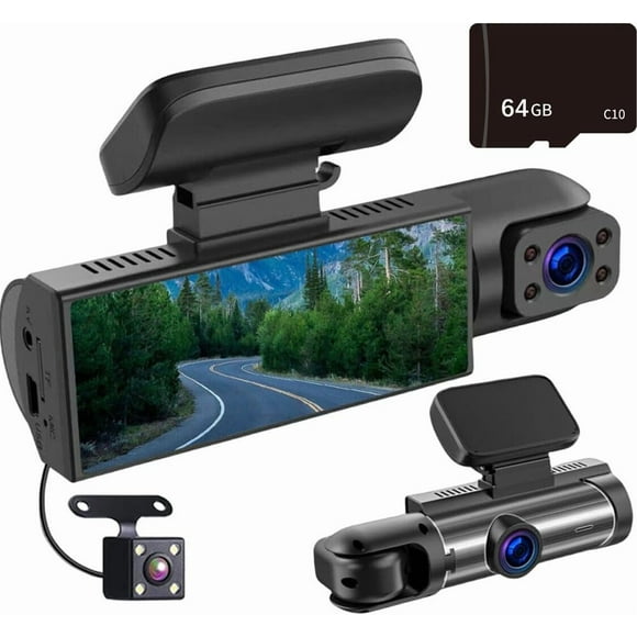 Wireless Dash Cams Front and Rear in Dash Cam Features - Walmart.com