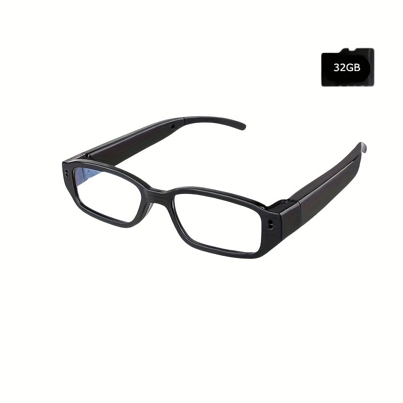 64GB HD 1080P Smart Glasses Camera - Rechargeable Video Recording ...