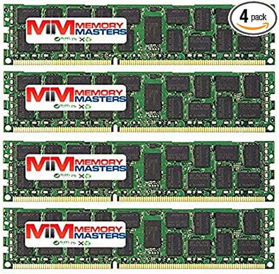64GB KIT (4 x 16GB) DIMM DDR3 PC3-10600 1333MHz Dual Rank RAM Memory ...