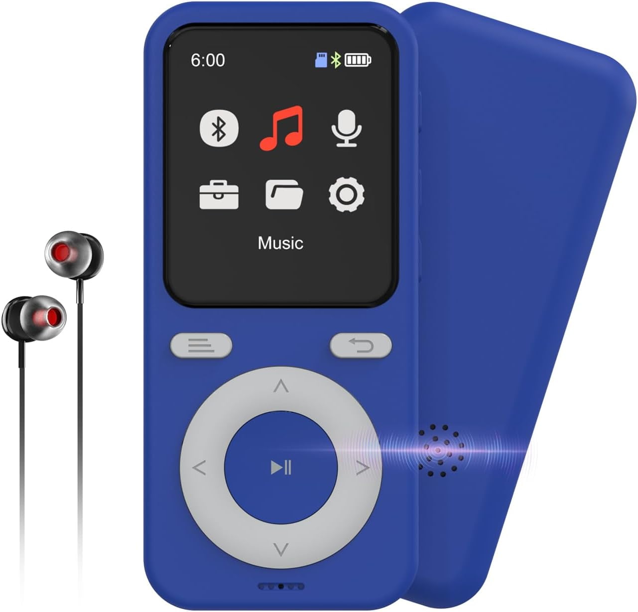 64GB MP3 Player with Bluetooth,Bluetooth Portable HiFi Lossless Sound ...
