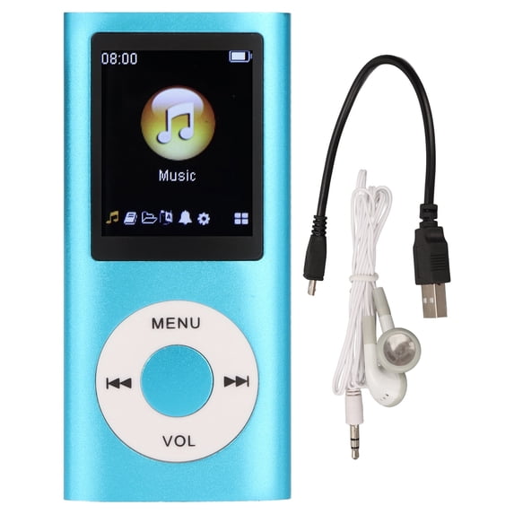 64GB MP3 Players, 1.8 Inch LCD Screen Music Player, Built-in HD Speaker ...