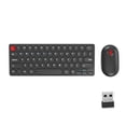 64Keys Wireless Keyboards And Ergonomic Combo With Receiver Plugs Play ...