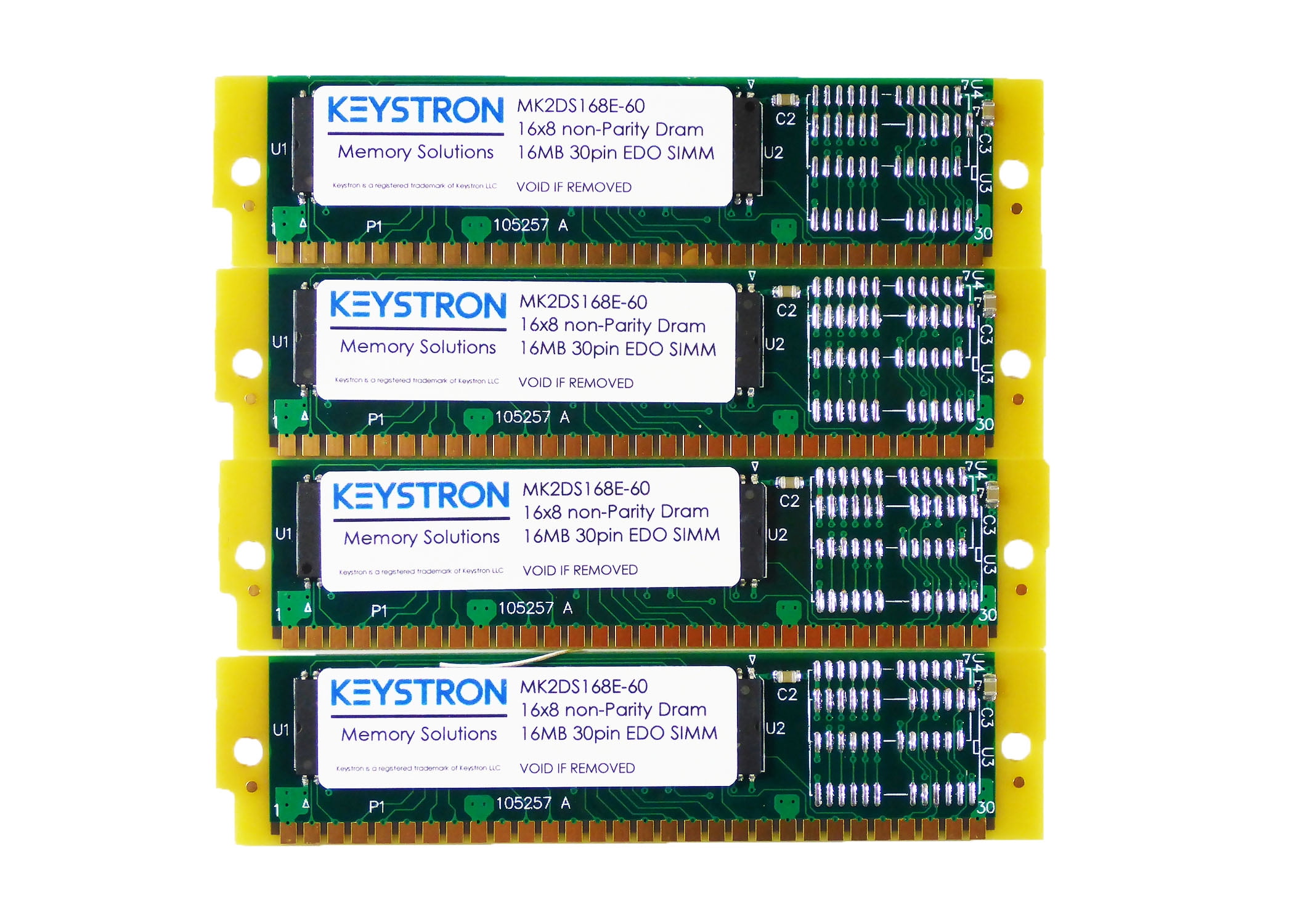 64MB Gold SIMM MEMORY RAM KIT for Kurzweil K2500 K2000 K2vx 4x16MB ...