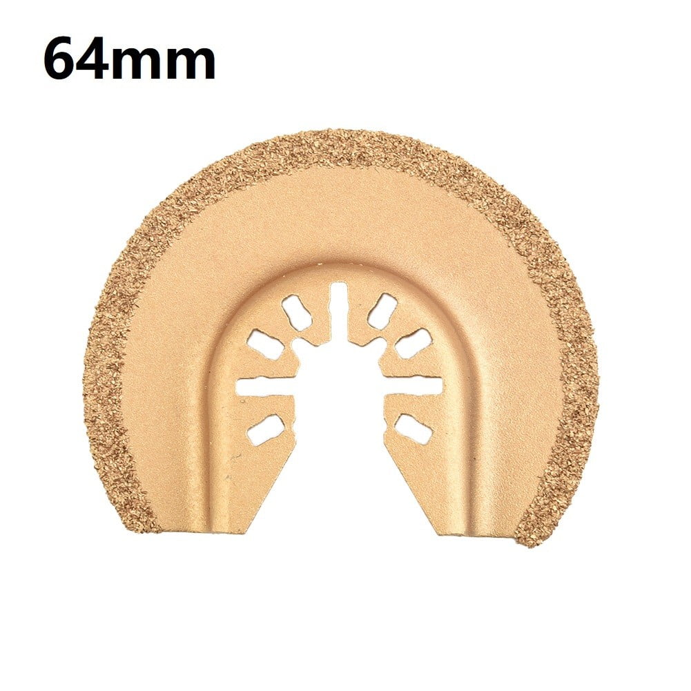 64mm Half Circle Diamond Quick Release Oscillating Tool Saw Blade ...