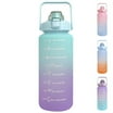 780ml Gym Travel Frosted Plastic Clear Sports Water Bottle Drinking Cup Leakproof Drinking ...
