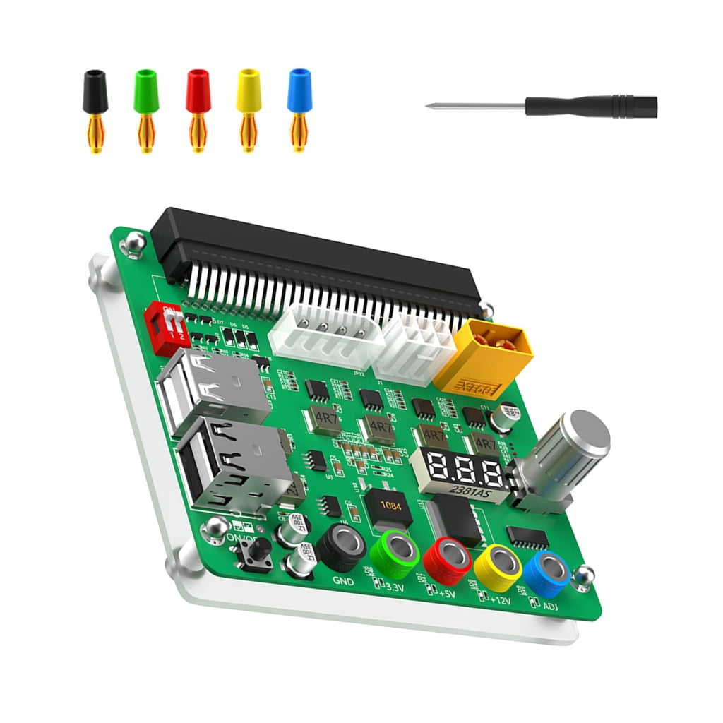64PIN Connectors Board With 4 USB2.0 Port XT60 3.30V 5V 12V Output For ...