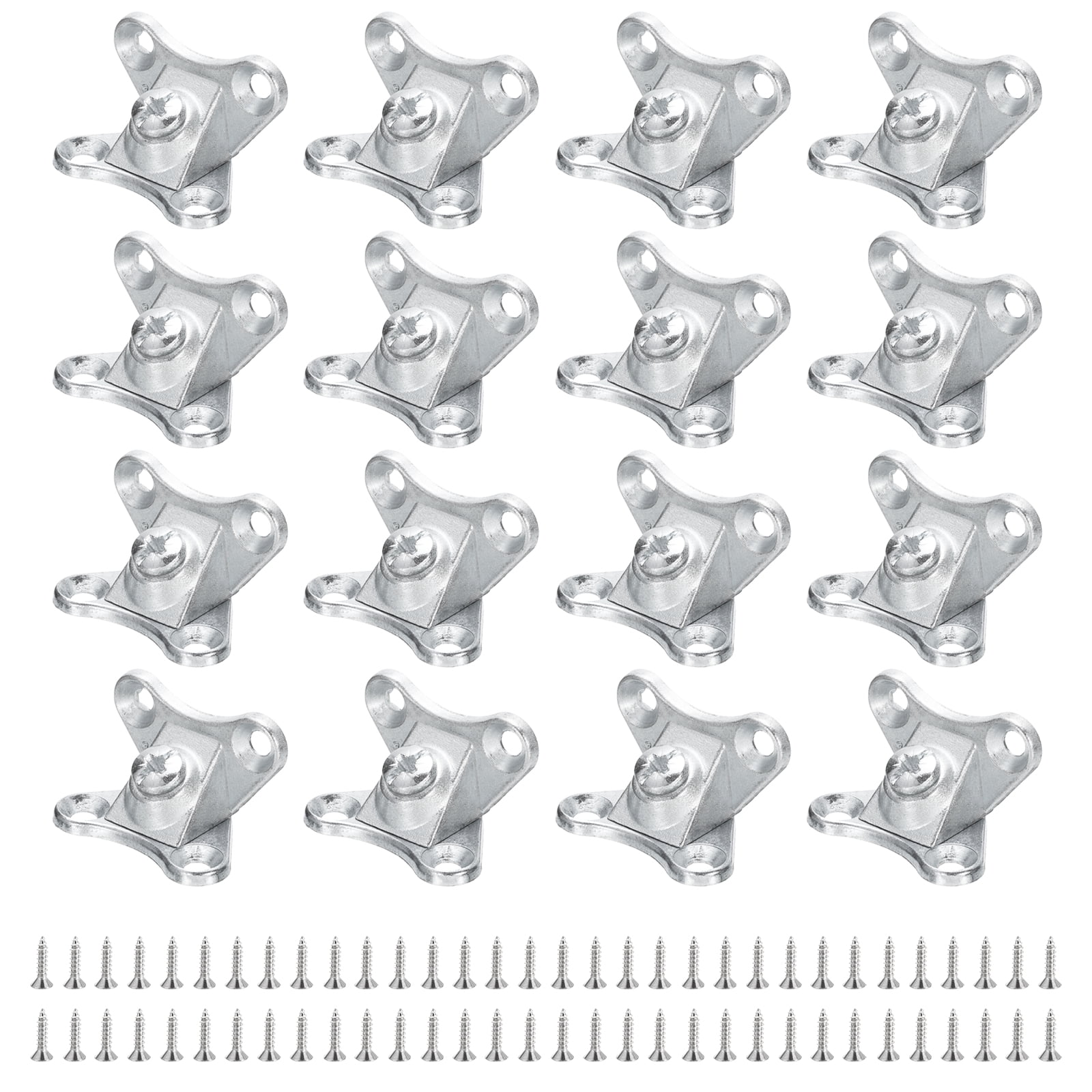 Uxcell Removable Corner Brace Metal Butterfly L Brackets Right Angle ...