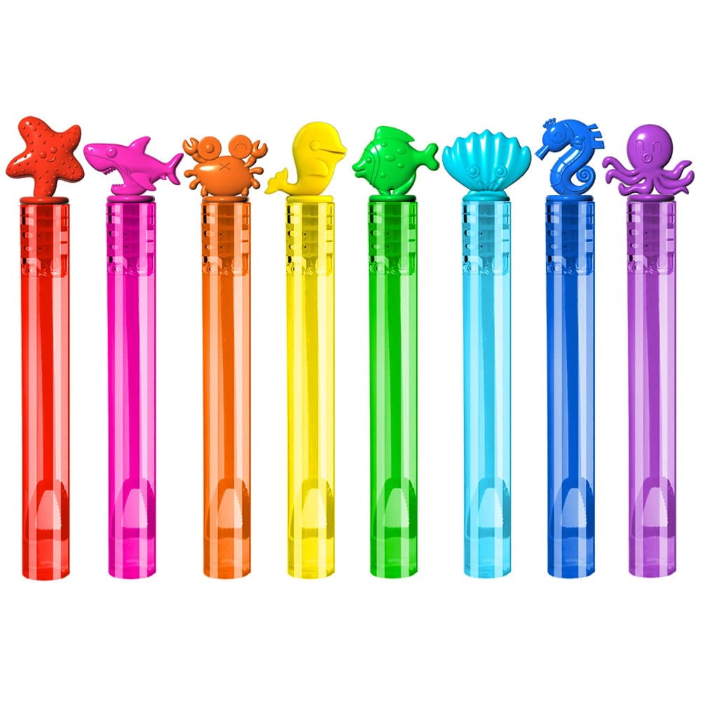 Bulk 300Pcs 20 Colors Star Mini Bubble Wands Set, Assortment Toys For ...