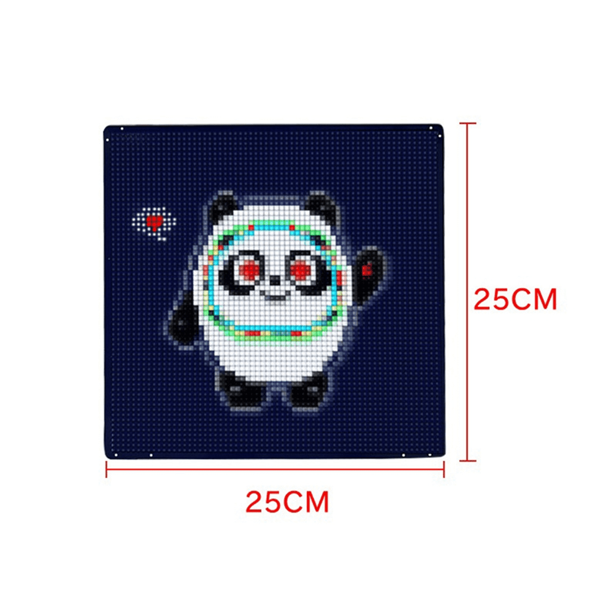 64X64 LED Display Screen on Car Rear Window Bluetooth APP Control Full ...