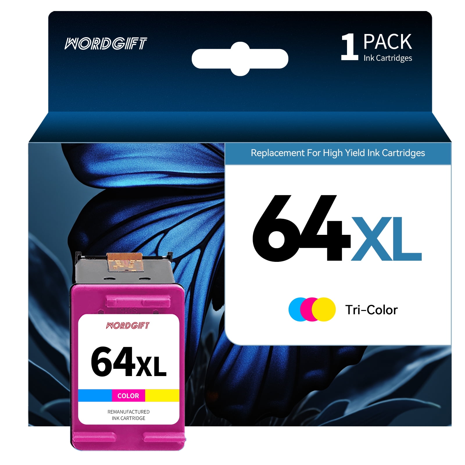 64XL Ink Cartridge Combo Pack for HP Ink 64 Works with HP Envy Photo ...