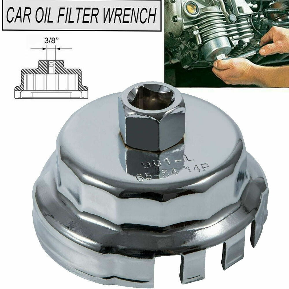 64mm Oil Filter Cap Cup Socket Wrench For Toyota Lexus Scion 2.0L/2.5L ...