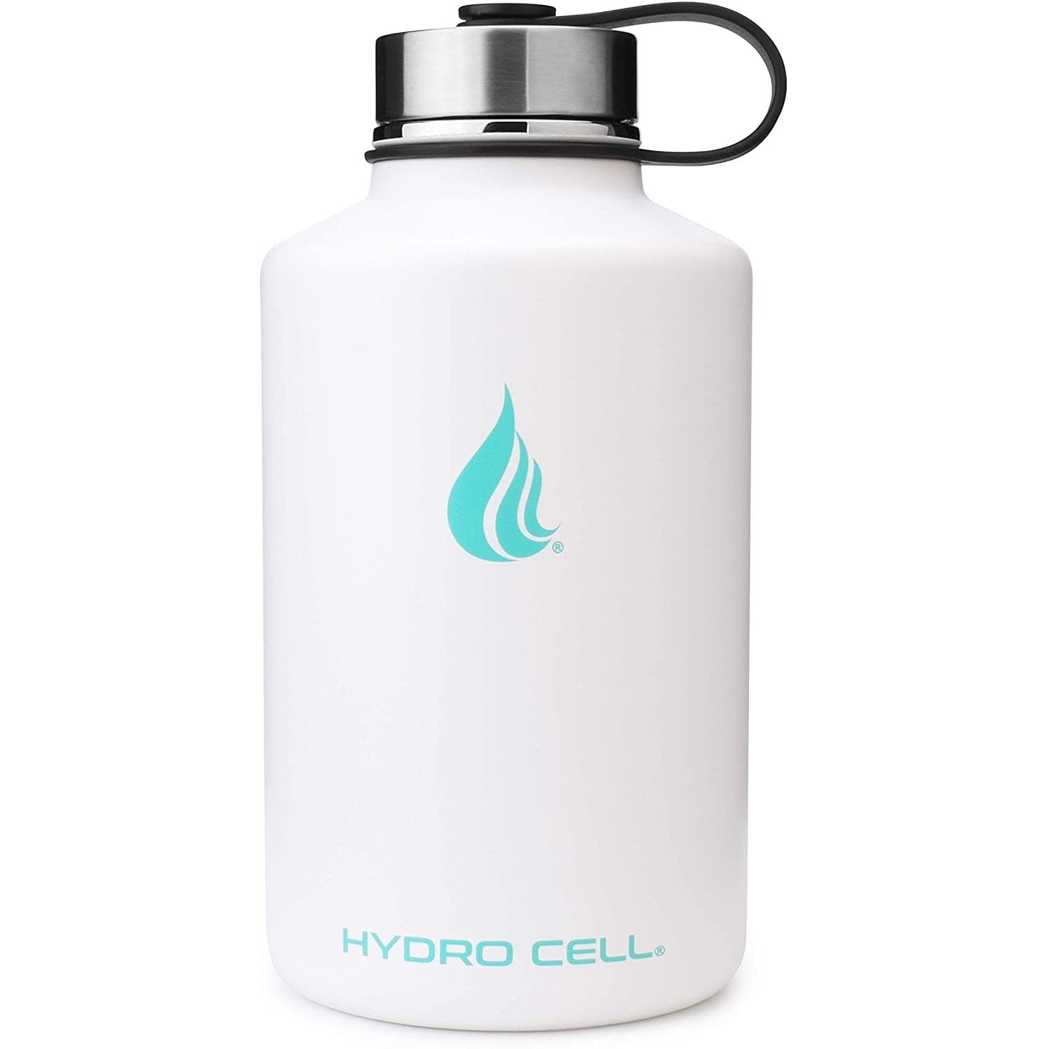 Hydro Cell 64oz Wide Mouth Stainless Steel Water Bottle, Insulated ...