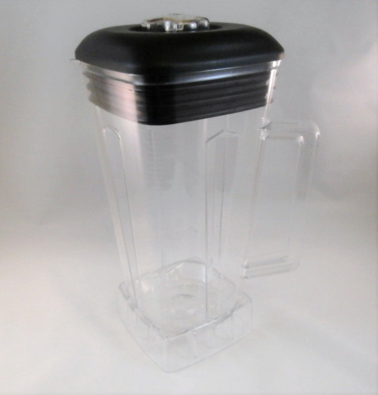64oz Jar Container with Lid & Center Fill Cap, Compatible with Vitamix ...