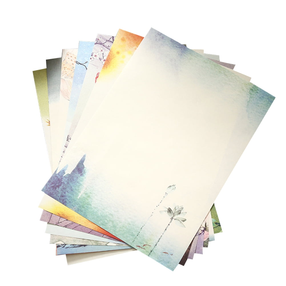 64pcs Chinese Style Retro Writing Paper Vintage Letter Paper Stationery ...